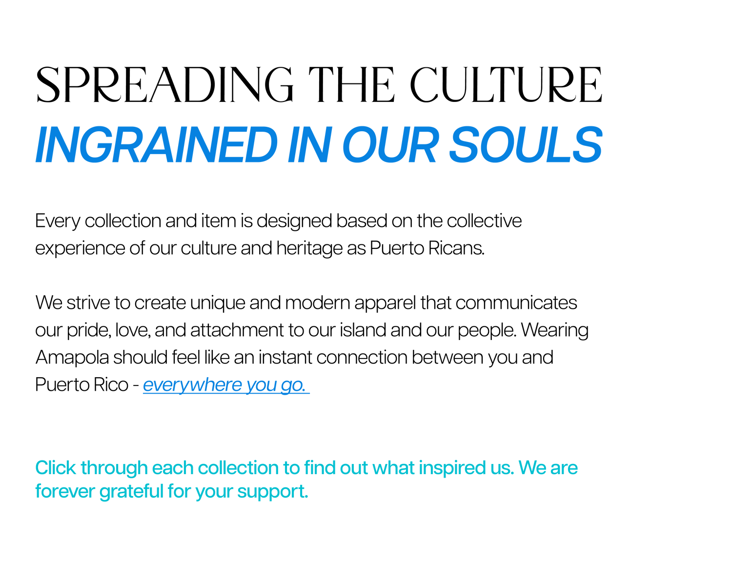 Lookbook – Amapola PR